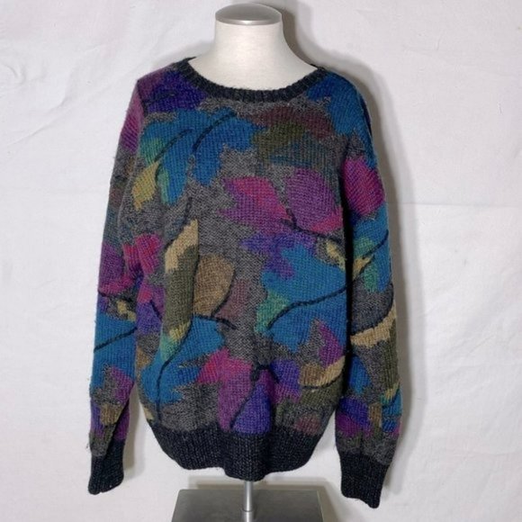 Vintage | Sweaters | Vintage Boston Traders Limited Edition Multicolour ...